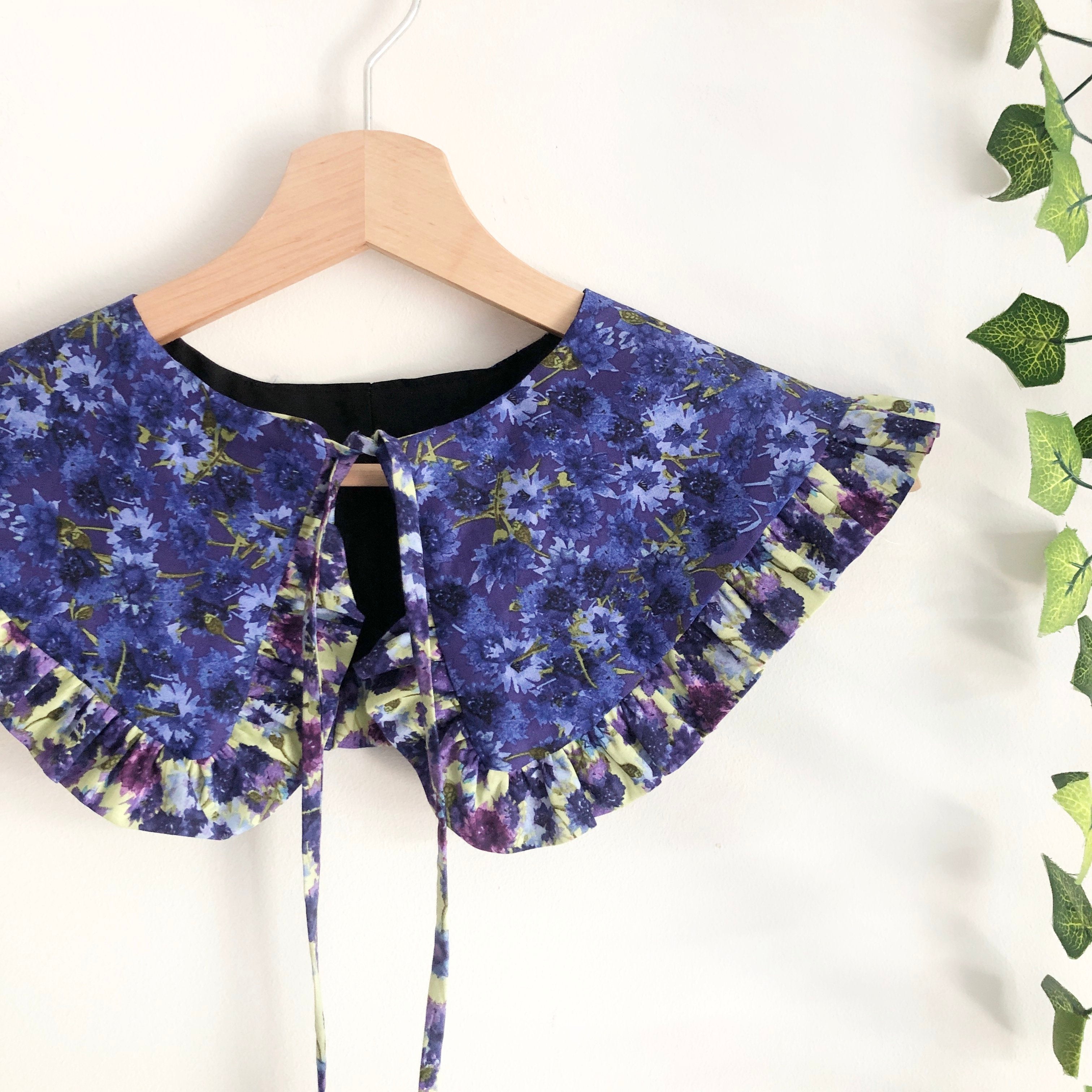 Floral Pattern Mix Detachable Collar – Mustard Monday